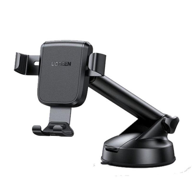 واير | استاند هاتف بقاعدة شفط يوجرين- أسود