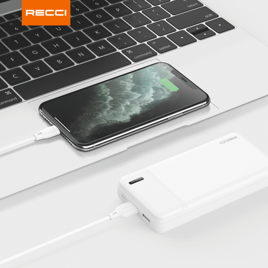 واير | RECCI 20000 MHA POWERBANK WH