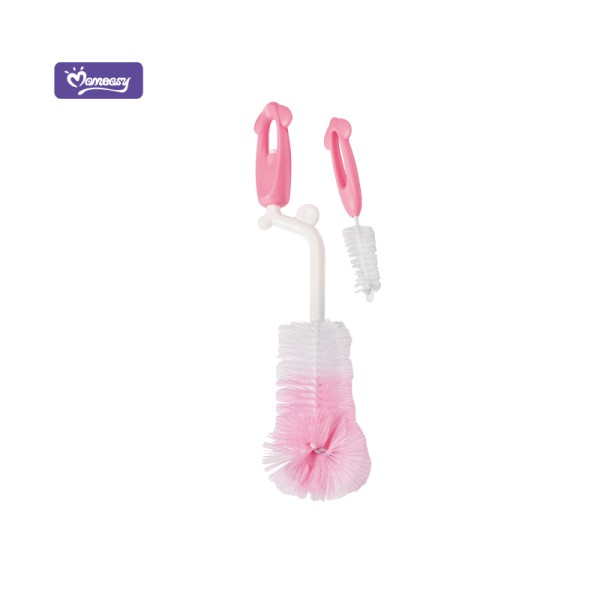 wiregcc | مجموعة فرشاة الزجاجة, وردي من Momeasy